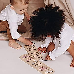 Wooden Toddler Clothes Hangers Baby Hangers Clothing Rack for Nursery Kids Room Decor Montessori Furniture Child Size Wardrobe Wood Toddler Gift (Set of 5 Hangers, copy, Natural)