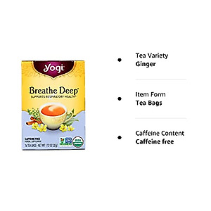 Yogi Tea, Breathe Deep, 16 Count