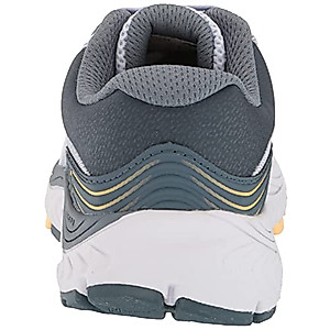 New Balance Women's 840 V5 Running Shoe, Silent Grey/Light Mango, 8 Wide