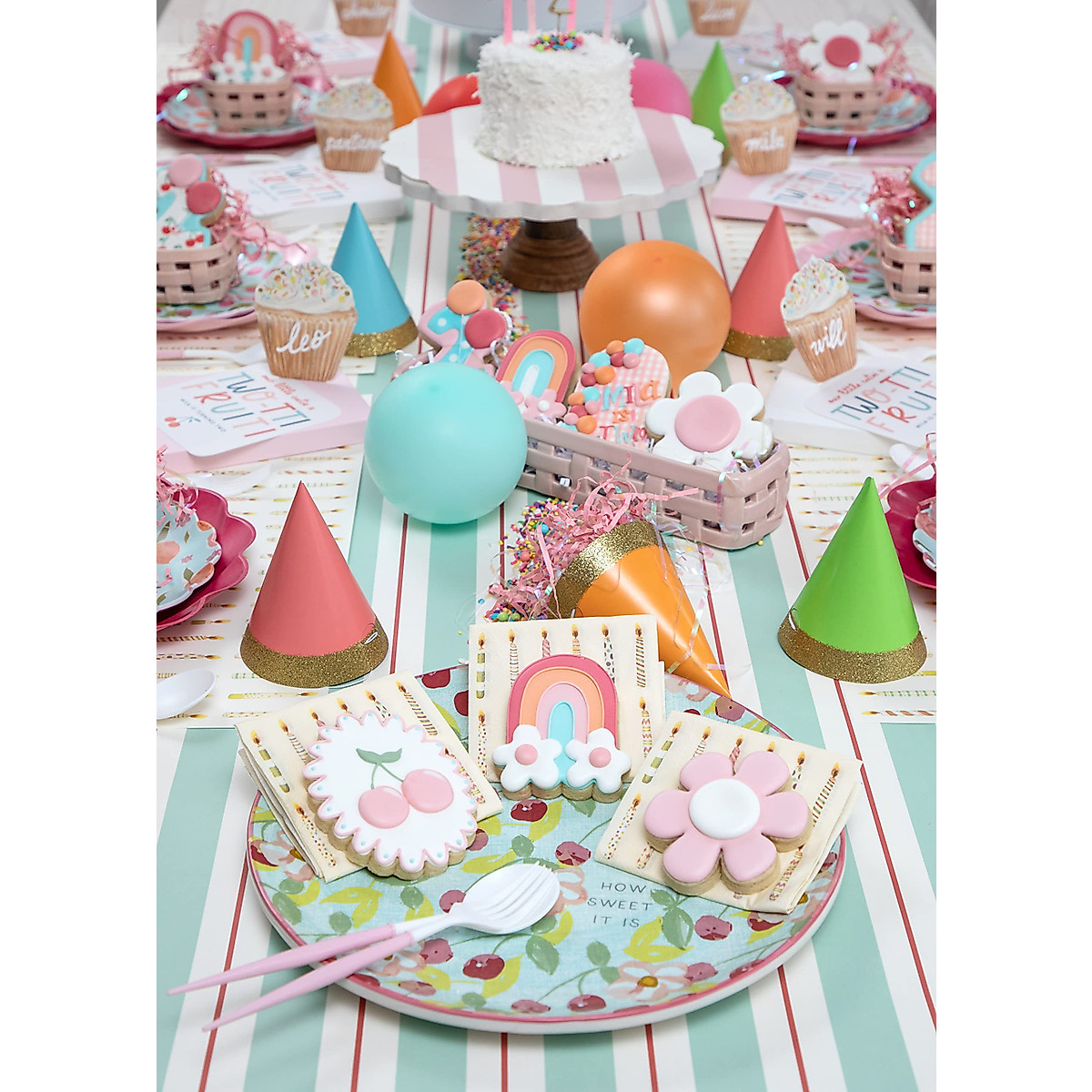 Mud Pie Woven Cracker Dish, Pink, 2" x 12"