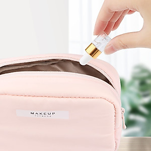 15Pcs Glass Essential Oil Dropper Bottles Clear Mini 1ml/2ml/3ml Perfume Dropping Bottle Cosmetic Sample Vials with Gold Cap and White Latex