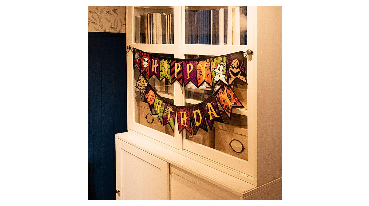 Nightmare Before Christmas Birthday Banner | Madodo