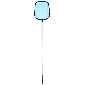 TOPINCN Swimming Pool Net, 5 Section Detachable Pole Pool Skimmer Net, Fine Mesh Pool Skimmer for Pool and Garden Pond