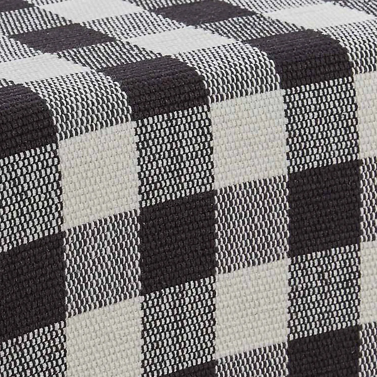 Park Designs Buffalo Check Table Runner - 36''L - Black
