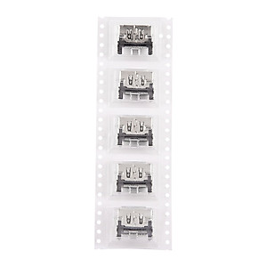 Zopsc 5PCS Interface Socket Plug for PlayStation 4 Port Plug Interface Connector Port Plug for PS4 Console Port Interface Connector for Sony PlayStation 4