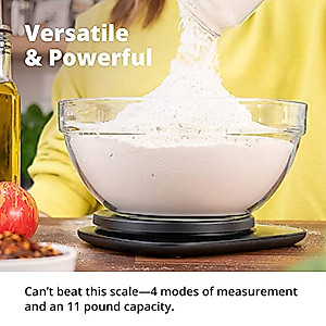 Greater Goods Premium Baking Scale - Ultra Accurate, Digital Kitchen Scale | Prep Baked Goods, Weigh Food and Coffee, or Use for Meal Prep | Four Units of Measurement | Designed in St. Louis
