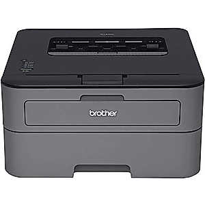 Brother HL-L23 00D Compact Wired Laser Monochrome Printer - Auto Duplex Printing - Print Up to 26 Pages/Minute - Up to 250 Sheet Paper Input - 2400 x 600 DPI - Hi Speed USB + HDMI Cable