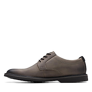 Clarks Atticus LT Lace Dark Grey Leather 8 D (M)