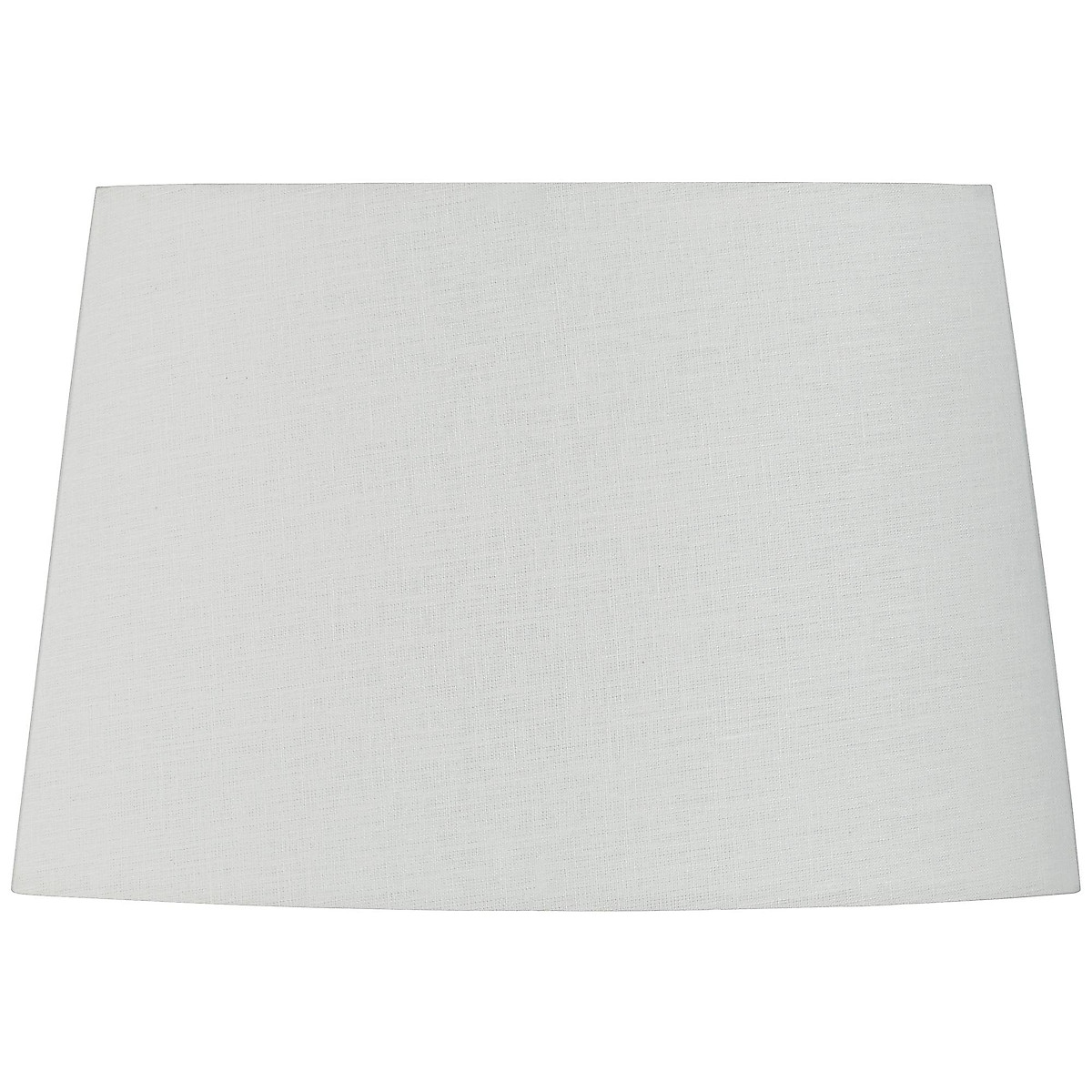 Set of 2 Hardback Oval Lamp Shades White Medium 12.5" Wide x 10" Deep at Top and 15" Wide x11" Deep at Bottom and 10" High Spider with Replacement Harp and Finial Fitting - Springcrest