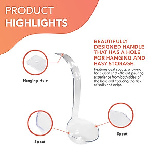 Party Essentials Plastic Punch Set with Ladle and Drinkware, Party Serveware for Cocktails, Fruit Punch, Tea, and Juices, Clear, 12 Qt Bowl + 20 Coffee Cups (8 oz.)