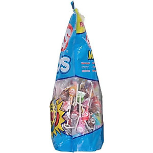 Tootsie Roll Charms Mini Pops, 18 Flavors, Individually Wrapped, Peanut Free, Gluten Free, 300 Count, 1-Pack