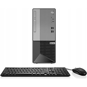 lenovo V50T G2 Business Desktop, Intel Core i9-11900 Processor, 32GB RAM, 2TB SSD+1TB HDD, No Wi-Fi, Wired Keyboard & Mouse, SD Card Reader, DVD-RW, HDMI, DP, RJ-45, VGA, Windows 11 Pro, Black