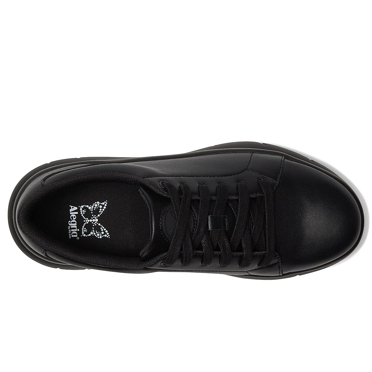 Alegria Rok N Roll Women Flote Athletic Walking Shoe Black 11.5-12 M US