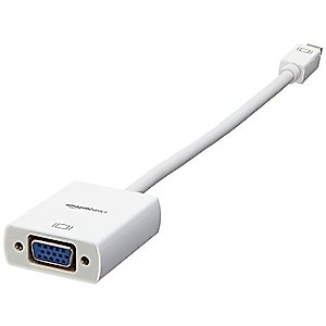 Amazon Basics Mini DisplayPort to VGA Monitor Adapter
