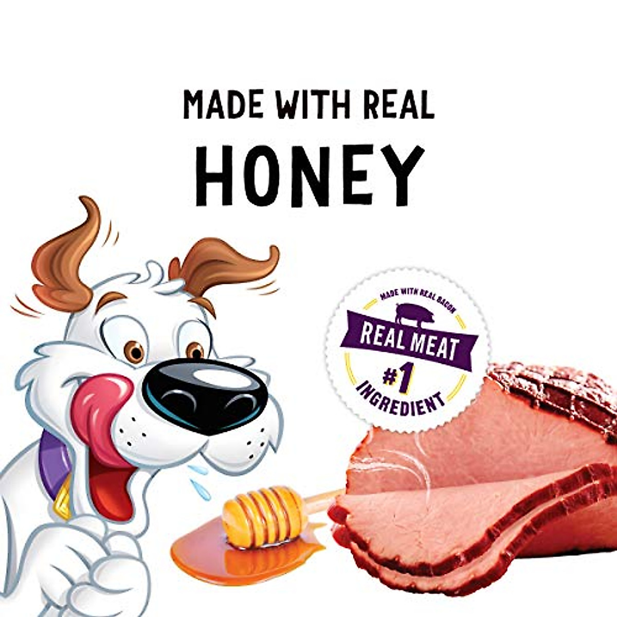 Purina Beggin’ Limited Edition Adult Dog Treats, Homestyle! Honey N’ Ham Flavor - 36 oz. Pouch
