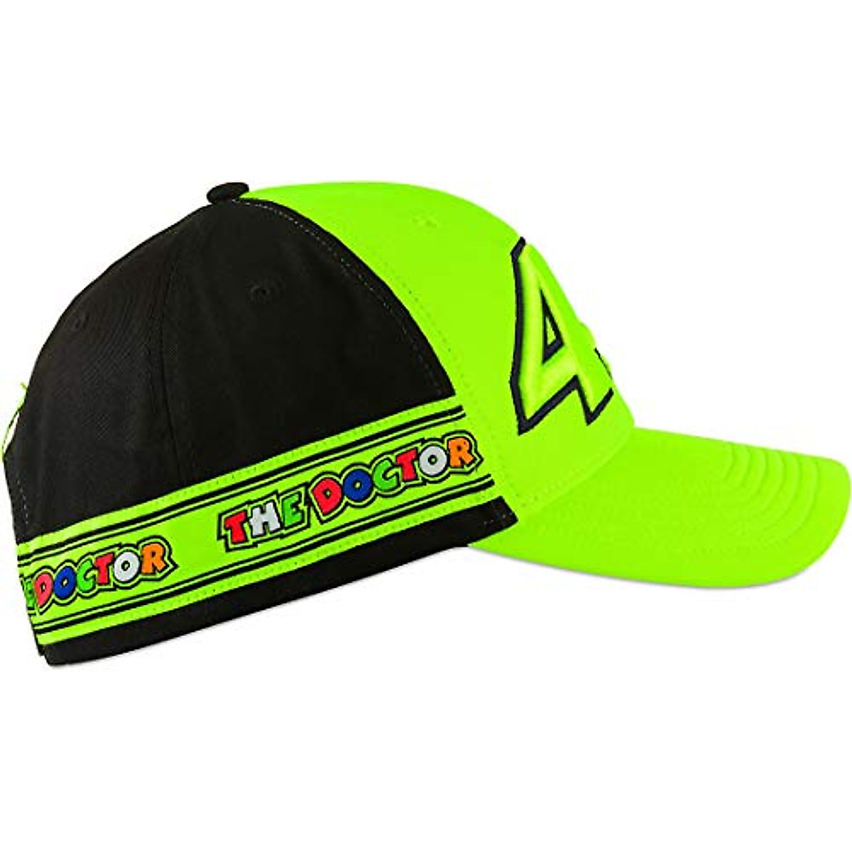 Valentino Rossi Man Standard Cap, Fluo Yellow, One Size