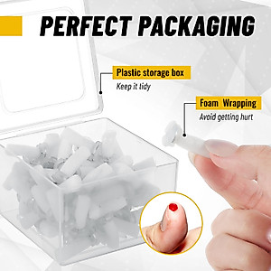 Magnetic Pushpin Magnetacks Magnet Thumbtack Poster and Photo Hangers for Walls Bulletin Boards (20)