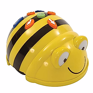 Bee-Bot See and Say Coding Toy for Kids, Interactive Rechargeable Floor Robot Gift for Children, Programmable Educational STEM Learning Toys for Students