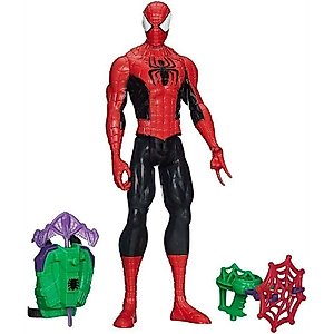 Marvel Ultimate Spider-Man Titan Heroes Series Spider-Man with Goblin Attack Gear