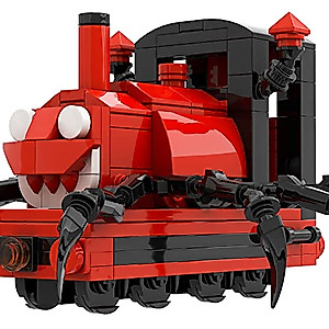 217 Pieces Charles Spider Train Building Toy Set for Kids, Boys, Girls; Horror Game Chooo Chooo Charles Toys Spider Train Figure Model Animal Building Kit, Creative Desktop Decorations Birthday Gift