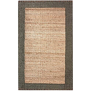 nuLOOM Cameron Hand Woven Jute Area Rug, 6' x 9', Natural