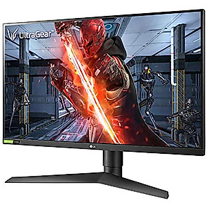 LG 27GL650F-B 27 Inch Full HD Ultragear G-Sync Compatible Gaming Monitor with 144Hz Refresh Rate and HDR 10 - Black