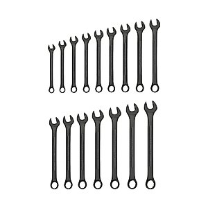 Neiko 03575A Jumbo Combination Wrench Set | 16 Piece | MM | 6 mm to 32 mm | Raised Panel Construction