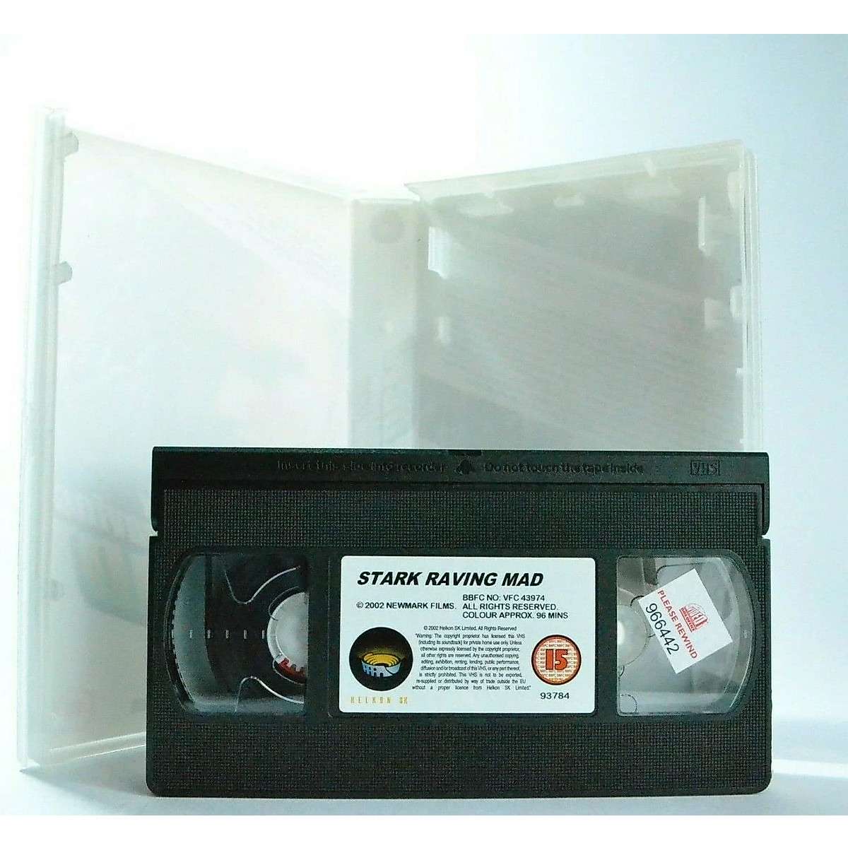 Stark Raving Mad: Crime Comedy (2002) - Large Box - Seann William Scott - VHS