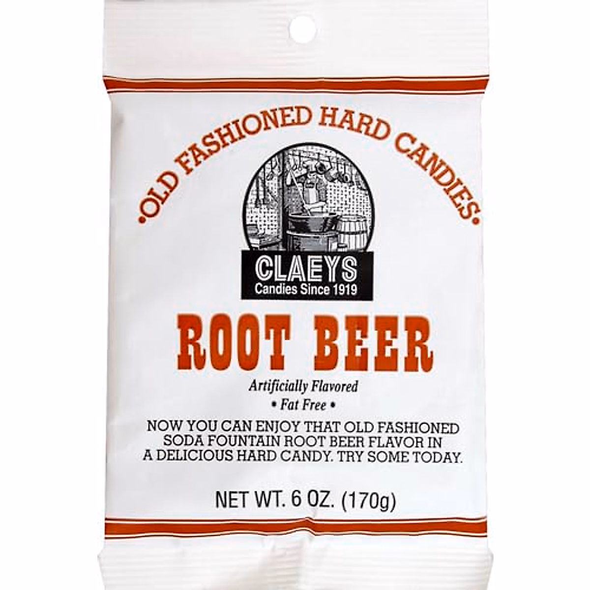 Claey's, Old Fashioned Hard Candy Root Beer, 6 oz