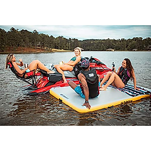 Solstice by Swimline Inflatable Floating Dock, 10' x 8'