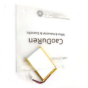 CaoDuRen MSDS Verified Part Number: 654060, Rechargeable 3.7V 2000mAh Li Lipo Lithium Polymer Ion Battery Pack with 2 Pin 2.0mm JST Connector