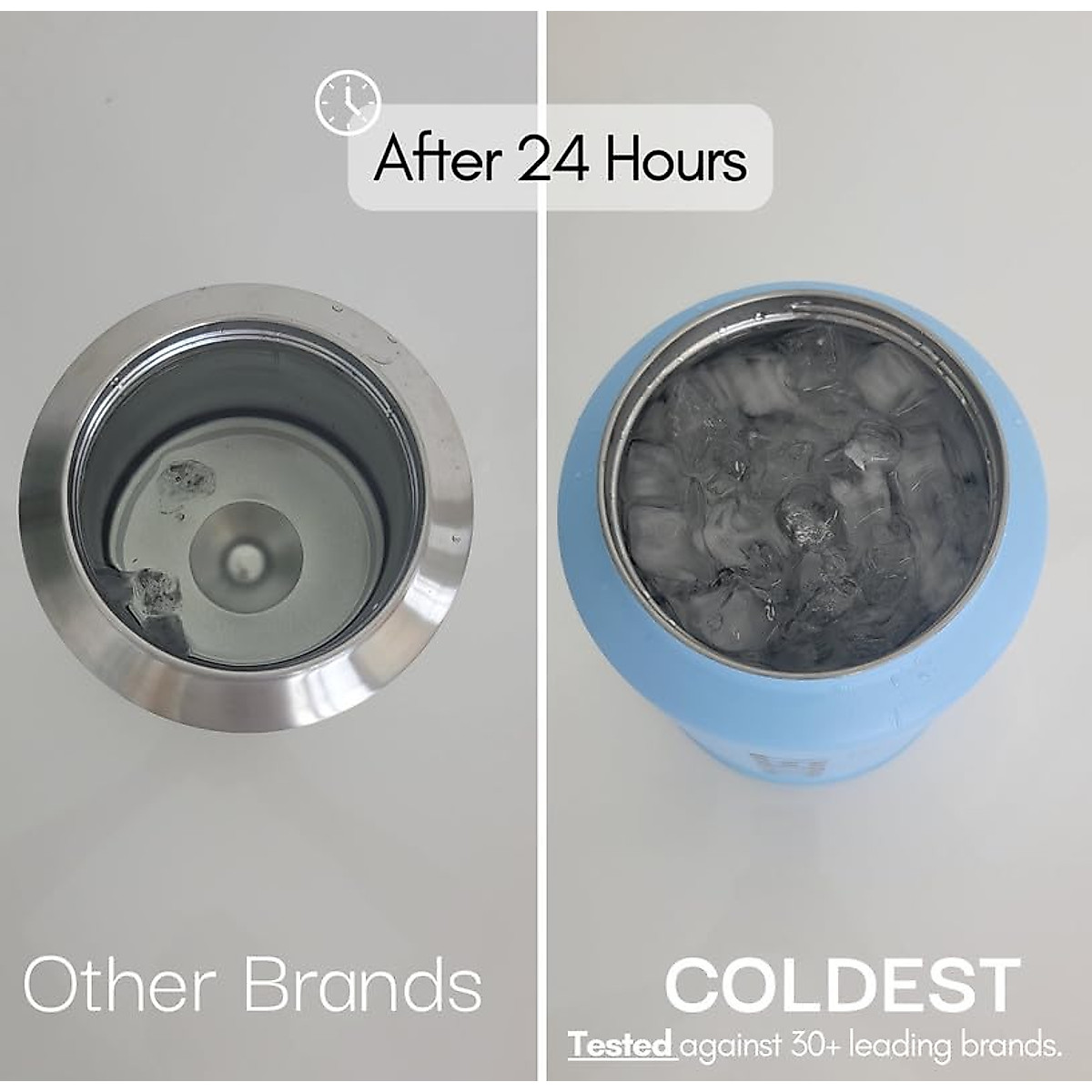 Coldest 40 oz Tumbler with Handle and Straw - 100% Spill Proof Tumbler with Straw (3 Lids) - Stainless Steel Insulated Leakproof Tumblers for Women & Men - Cup Holder Friendly - 36 oz (Lily Nova)