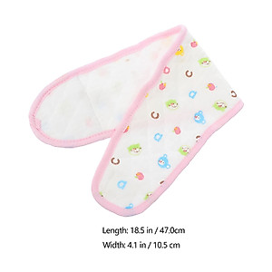 Healifty 3Pcs Baby Umbilical Hernia Belt Baby Belly Button Cord Band Infant Belly Wrap Adjustable Navel Belly Band Pink