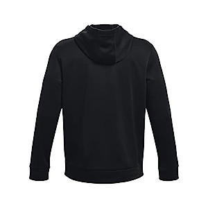 Under Armour Mens ArmourFleece Hoodie , (001) Black / / Black , Medium