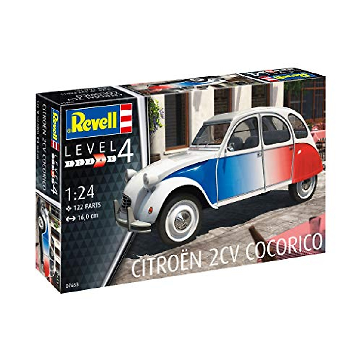 Revell RV07653 Citroen 2CV Cocorico 1:24 Model kit