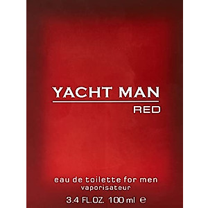 Myrurgia Yacht Man Red by Myrurgia Eau De Toilette Spray for Men, 3.40 Ounce