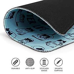 Office Gift for Cat Lovers | Cute Cat Office Supplies - Funny Cat Memes Desktop Flipbook, Cat Mouse Pad, Cat Shaped Bookmark Paper Clips, Cat Sticky Notes, Accessories for Home School Work Office