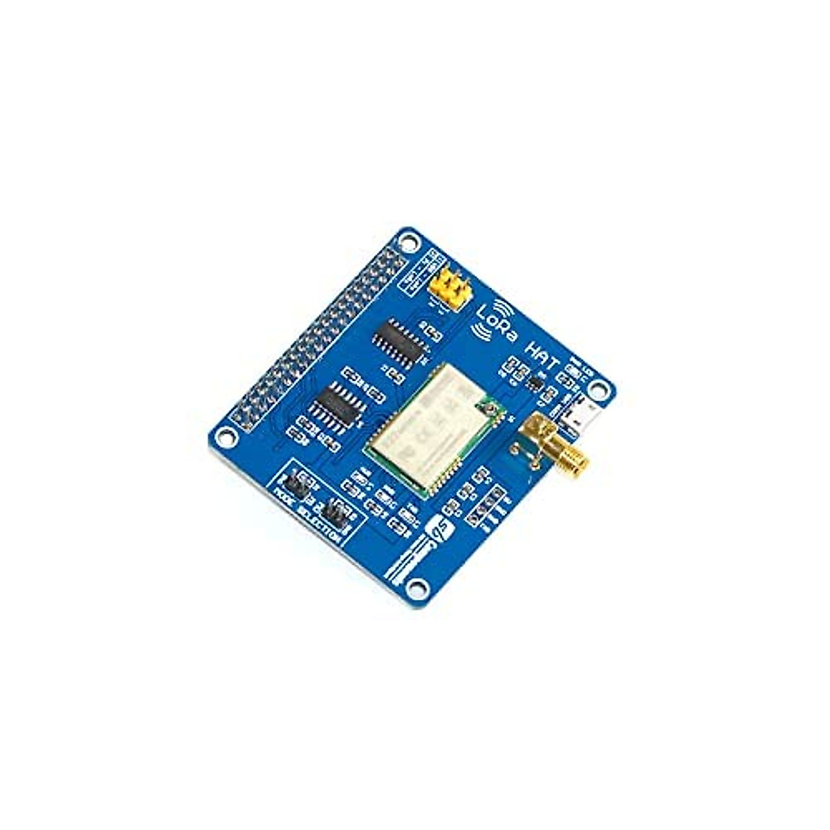 sb components LoRa HAT for Raspberry Pi E22-900T22S Smart Data Transmission Board Module LoRa Expansion Board for Raspberry Pi, Transmission up to 5 KM (915 MHz)