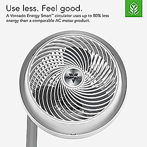 Vornado 783DC Energy Smart Full-Size Air Circulator Fan with Variable Speed Control and Adjustable Height