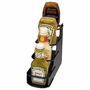 HZ-4-BOTTLE by PPM: Condiment Rack for Heinz Upside Down Bottles
