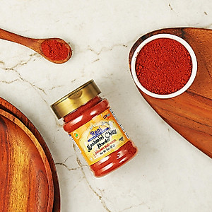 Rani Kashmiri Chilli Powder (Deggi Mirch, Low Heat) Ground Indian Spice 85g PET Jar ~ All Natural | Salt-Free | Vegan | Kosher | Gluten Friendly | Perfect for Deviled Eggs & Other Low Heat Dishes