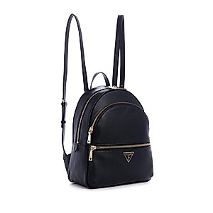 GUESS womens Manhattan Large Backpack, Black, One Size US