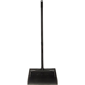 Carlisle FoodService Products 36141003 Duo-Pan Upright Lobby Pan, 30" Handle, Black (Pack of 6)