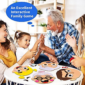 Craftstory 116 Pcs Social-Emotional-Learning-Activities for Kids - 6 Family Feelings-Board-Games, Autism Sensory Toy Learning Materials Educational Speech Therapy Toys for Toddlers Age 3+