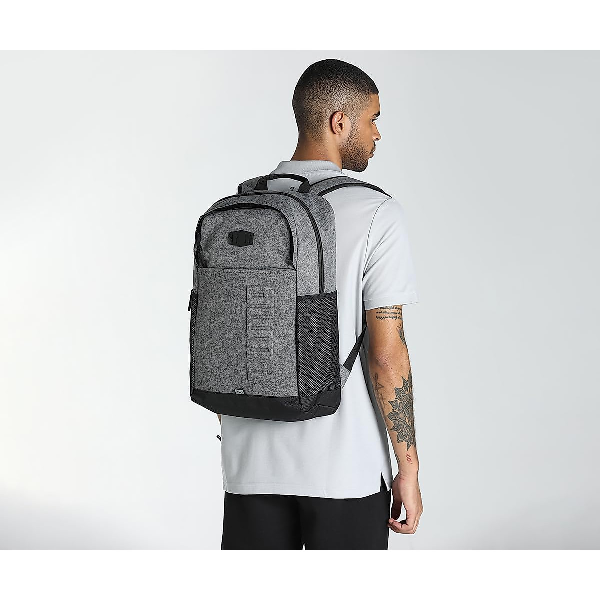 PUMA Backpack, Medium Gray Heather, OSFA