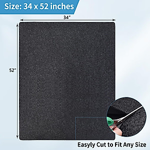 Dog Playpen Mat Pads, Puppy Pads for Dogs Training, Whelping, Housebreaking, Incontinence, Kennel, Reusable, Absorbent, Waterproof, Non-Slip, Washable (34" x 52")