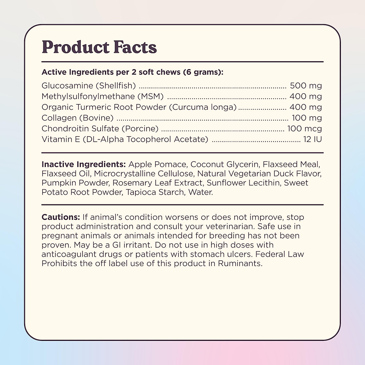 Bundle x Joy Radiant Hip and Joint Support Supplement for Dogs, 90 Soft Chews, Glucosamine Chondroitin for Dogs with Collagen, Turmeric, MSM, Colostrum, Helps Support Mobility and Flexibility