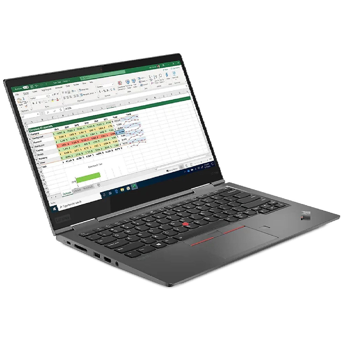 Lenovo ThinkPad X1 Yoga Gen 5 20UB001FUS 14" Touchscreen 2 in 1 Notebook - 1920 x 1080 - Core i5 i5-10210U - 8 GB RAM - 256 GB SSD - Iron Gray - Windows 10 Pro 64-bit - Intel UHD Graphics - in-pl