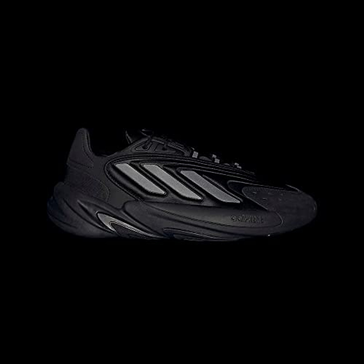 adidas Originals Men's Ozelia Sneaker, Core Black/Core Black/Carbon, 10