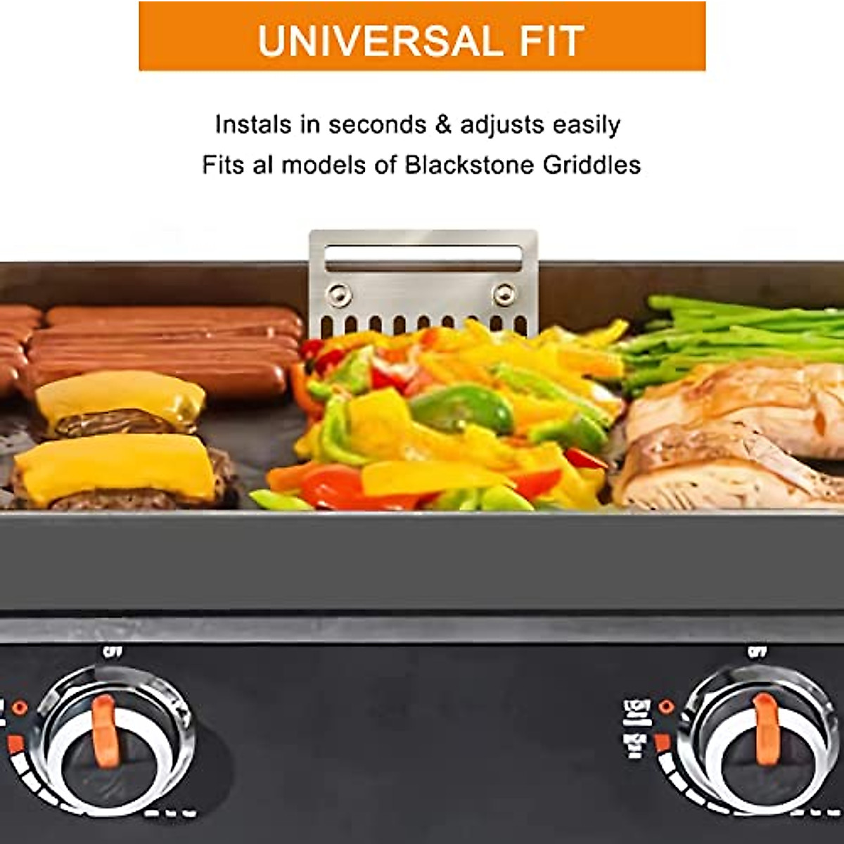 Food Fighter Mesh Screen for Blackstone Griddle Accessories &Can be used with all Blackstone Accessories,such as black stone 1 griddle outdoor and Blackstone Accessories For Griddle.